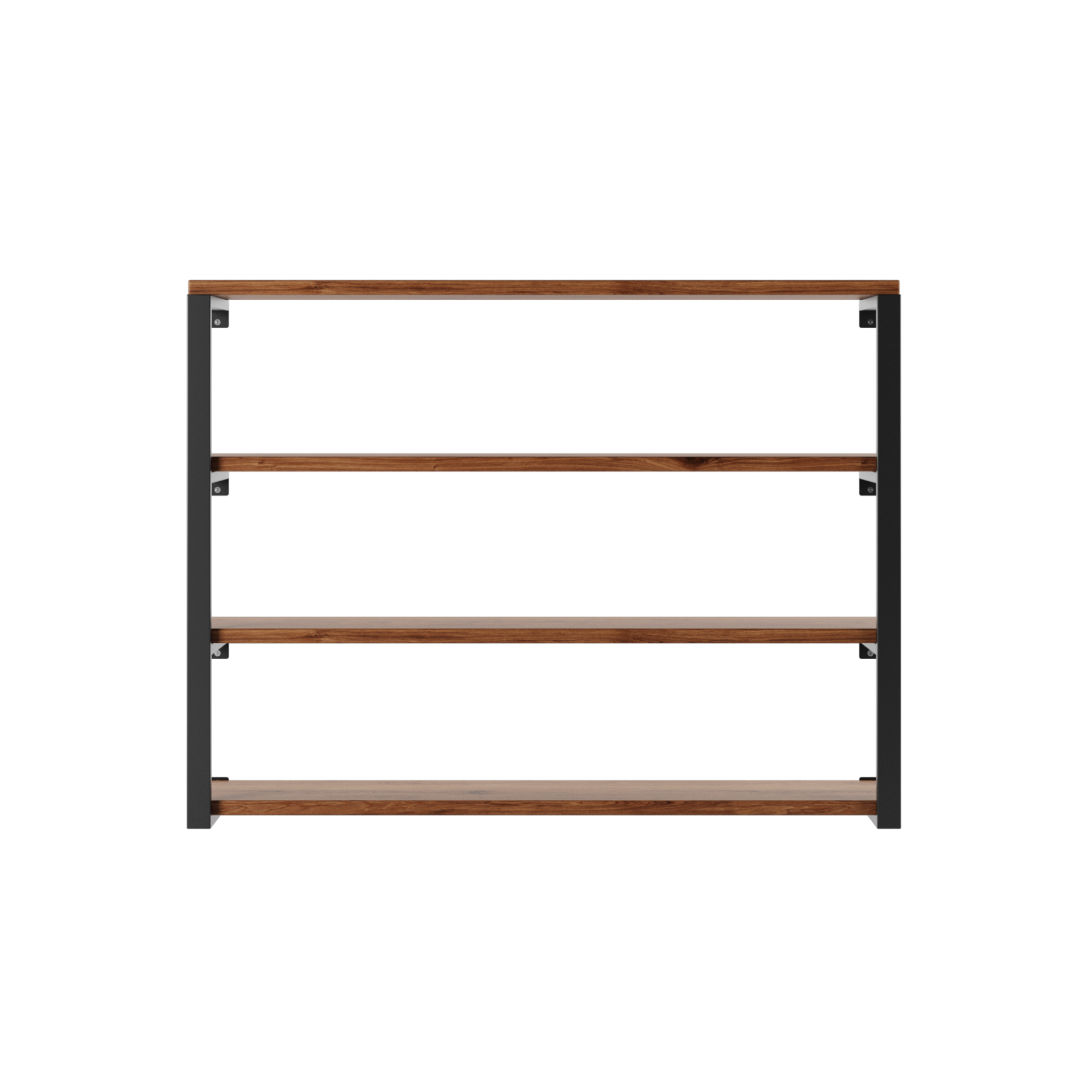 Rapid Bremen 4 Shelf Wall Bracket Black - Rapid Hardware Group