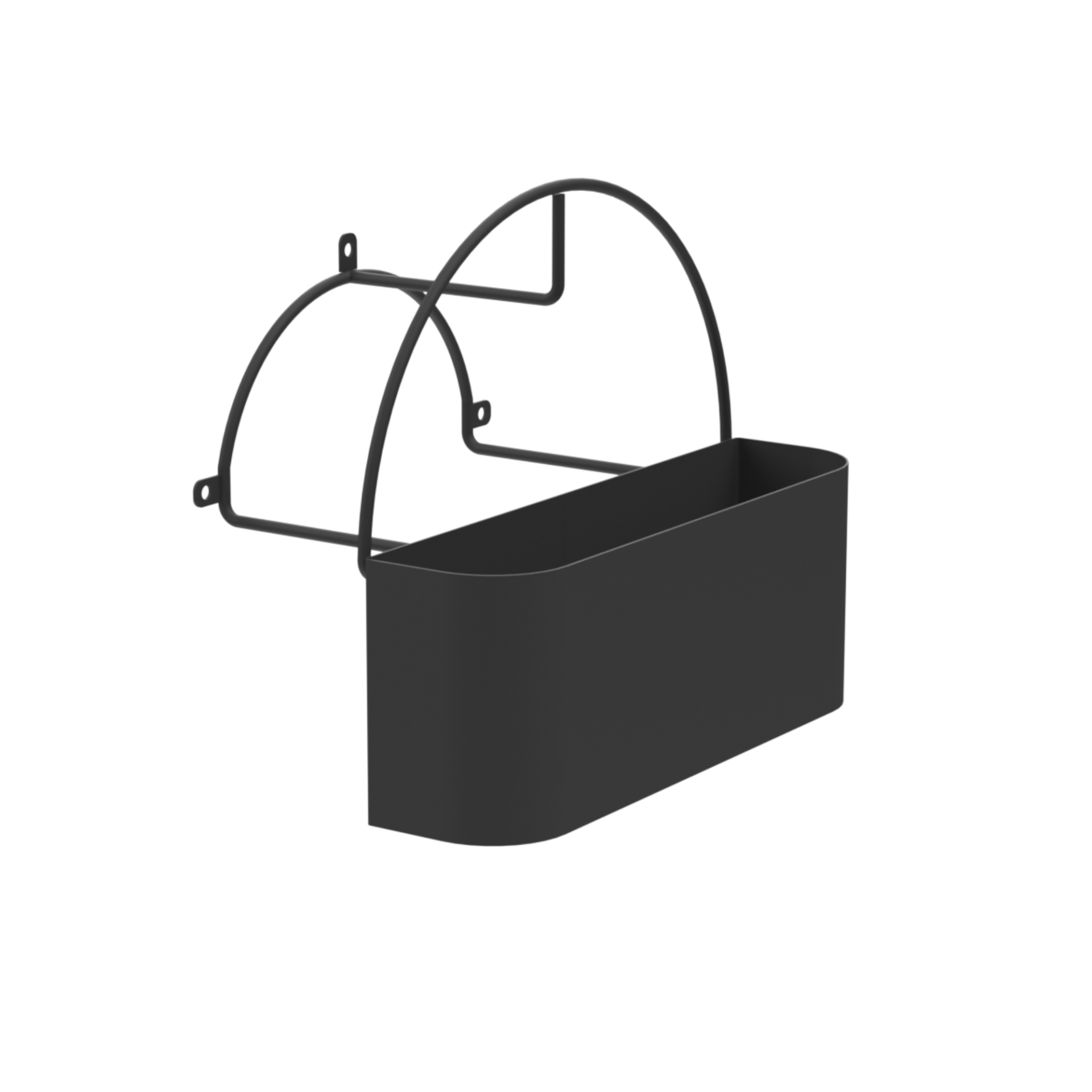 Rapid Black Hose Hanger with Storage - Rapid Hardware Group